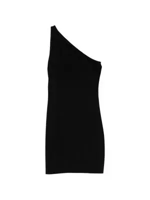 Norma Kamali One-shoulder Mini Dress