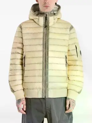 C.P. COMPANY Hooded Puffer Bomber Jacket