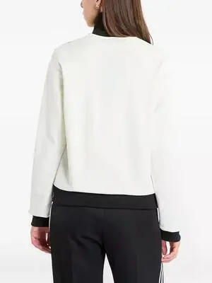 Adidas Classic Zip-up Sweatshirt - White