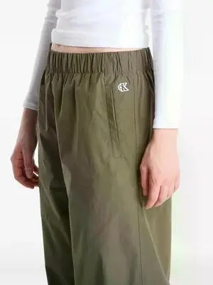Calvin Klein Poplin Elasticated Waist Trousers
