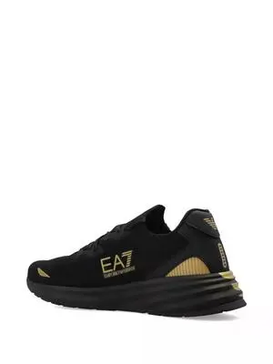 EA7 Crusher Distance Logo-detail Sneakers - Black