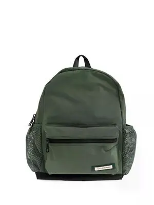 Emporio Armani Zip Pocket Mesh Backpack - Green