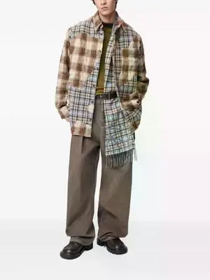 Loewe Shirt In Wool And Cotton