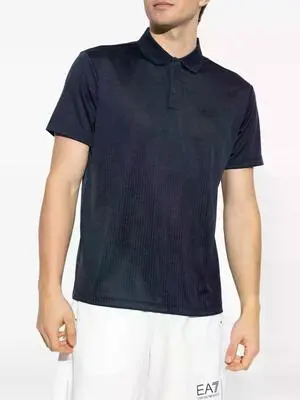 Emporio Armani Logo-patch Polo Shirt