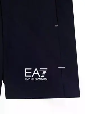 EA7 Logo-print Shorts