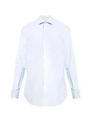 Brioni Buttoned Longsleeve Shirt - Blue