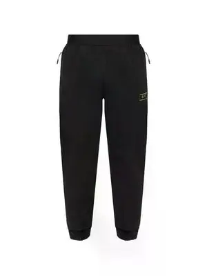 Emporio Armani Logo-patch Track Pants - Black