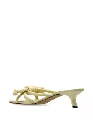 Loewe Flamenco Knot Strap Sandals - Neutrals