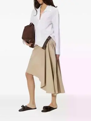 Loewe Belted Asymmetric Midi Skirt