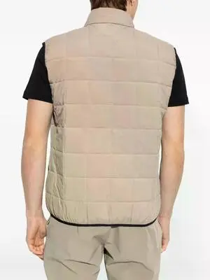 EA7 Quilted Gilet With Logo Patch