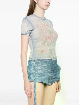 DIESEL® T-iana Floral Print T-shirt