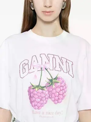 GANNI Graphic T-shirt