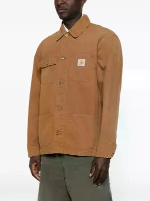 Carhartt Work In Progress Michigan Corduroy Collar Jacket - Brown