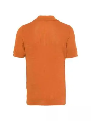 RAKKI Mercedess Polo-collar T-shirt - Orange