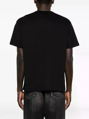 Versace Logo-detail T-shirt - Black