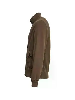CIRCOLO 1901 Button Patch-pocket Jacket - Brown