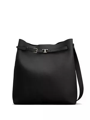 TOD'S Medium Detachable-pouch Tote Bag - Black