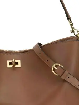 Balenciaga Medium Rodeo Turnlock Shoulder Bag - Brown