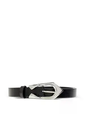 IRO PARIS Buckle-fastening Leather Belt - Black