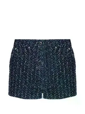 IRO PARIS Valentin Textured Shorts - Blue