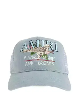 Amiri Logo-embroidered Baseball Cap - Blue