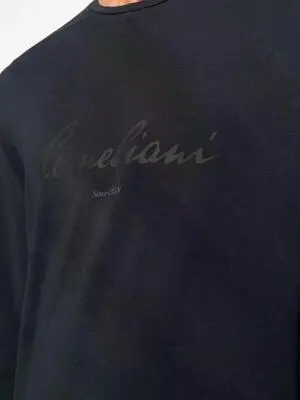 Corneliani Logo-print Long-sleeve T-shirt