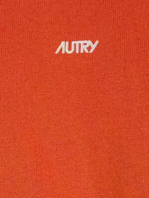 AUTRY Logo-print V-neck Sweatshirt