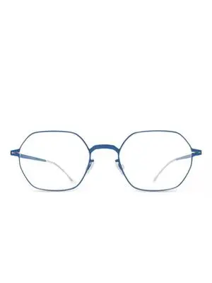 Mykita Geometric-shape Glasses - Blue