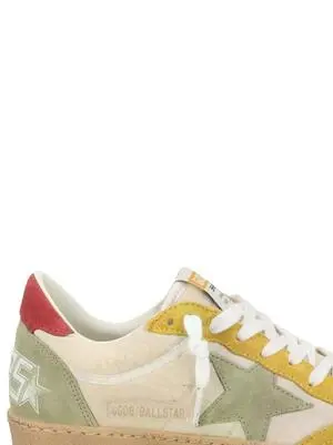 GOLDEN GOOSE Ball Star Appliqué Sneakers - Neutrals