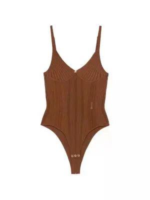 Elisabetta Franchi Ribbed Bodysuits