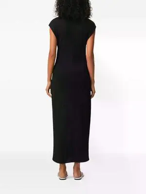 AMI Paris Jersey Sleeveless Fitted Long Dress