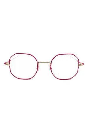 ANNE & VALENTIN Benedict Octagonal Glasses - Pink