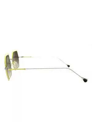 ANNE & VALENTIN Socotra Geometric Sunglasses