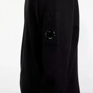 C.P. COMPANY Logo-patch Crew-neck Sweater