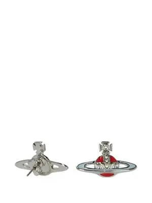 VIVIENNE WESTWOOD Orb Embellished Earrings - Silver
