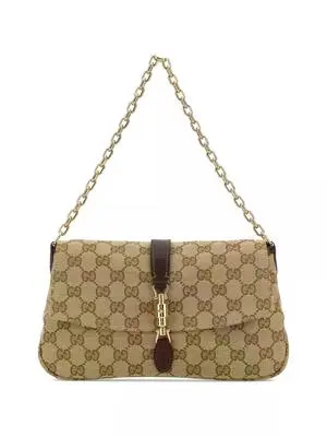 Gucci Gg Fabric Shoulder Bag - Neutrals