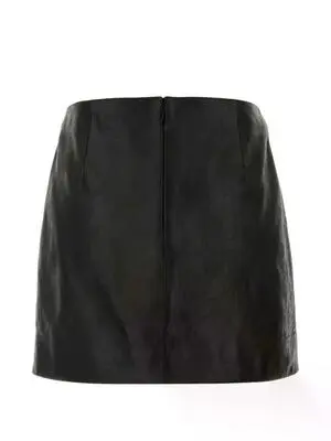 Gucci Leather Mini Skirt