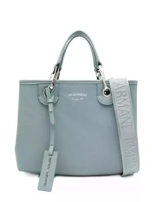 Emporio Armani Detachable-strap Tote Bag - Blue