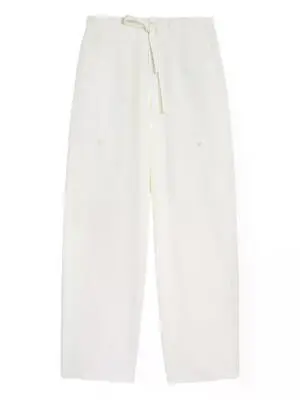 JIL SANDER Drawstring Patch Pocket Trousers