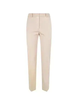 JOSEPH Coleman Slim-fit Tailored Trousers - Neutrals