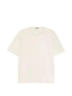 C.P. COMPANY Embroidered T-shirt - Neutrals