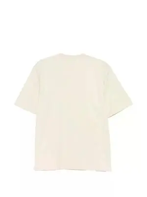 C.P. COMPANY Embroidered T-shirt - Neutrals