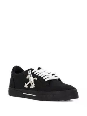 Off-White Vulcanized Canvas Low-top Sneakers