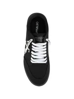 Off-White Vulcanized Canvas Low-top Sneakers