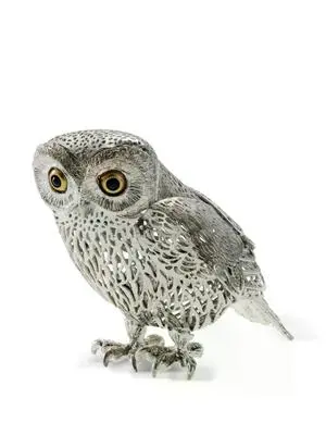 Christofle Lumière D'argent Big Owl Figurine - Silver