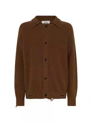 LANEUS Boxy Fit Knitted Polo