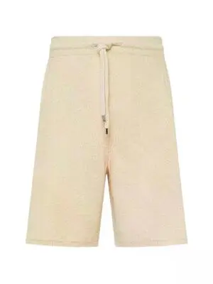 LANEUS Knitted Drawstring Shorts - Neutrals