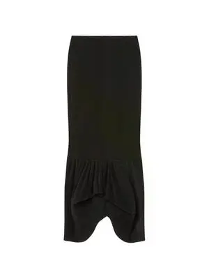 Co Collection Ruffled Skirt - Black