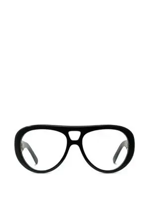 Givenchy Oval-frame Glasses - Black