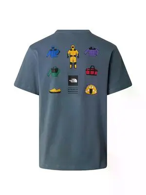 The North Face Icon Celebration Ss Short-sleeve Print T-shirt - Grey
